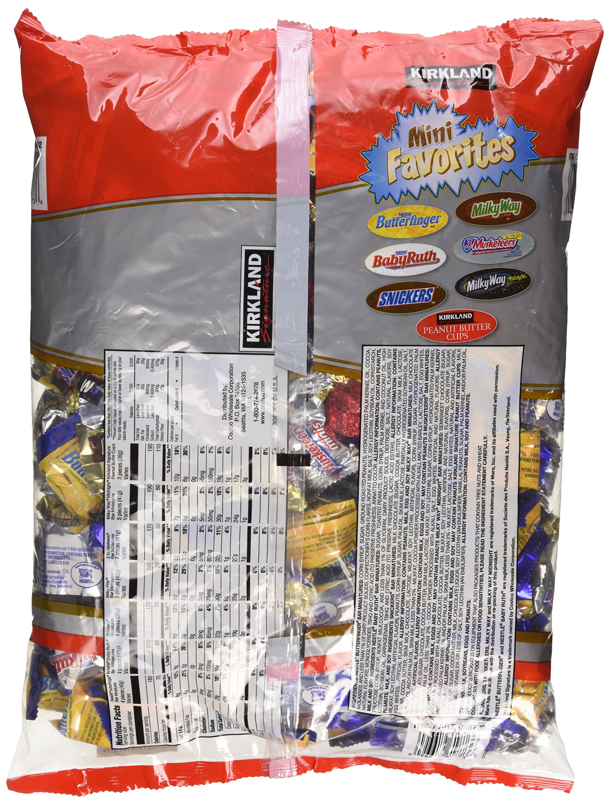 Chocolate Mini Favorites Candies 5 lb Bag