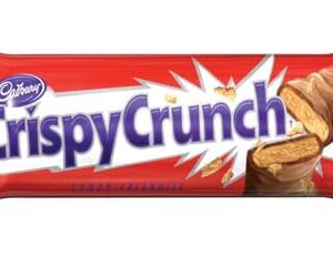 Cadbury Crispy Crunch Mini Chocolate Bars 10 Snack Size, 115g/4oz, 5-Pack{Imported from Canada}