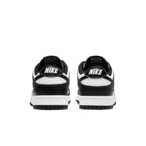 Nike Dunk Low Retro Men's Basketball Shoes, White Black White, 8 US