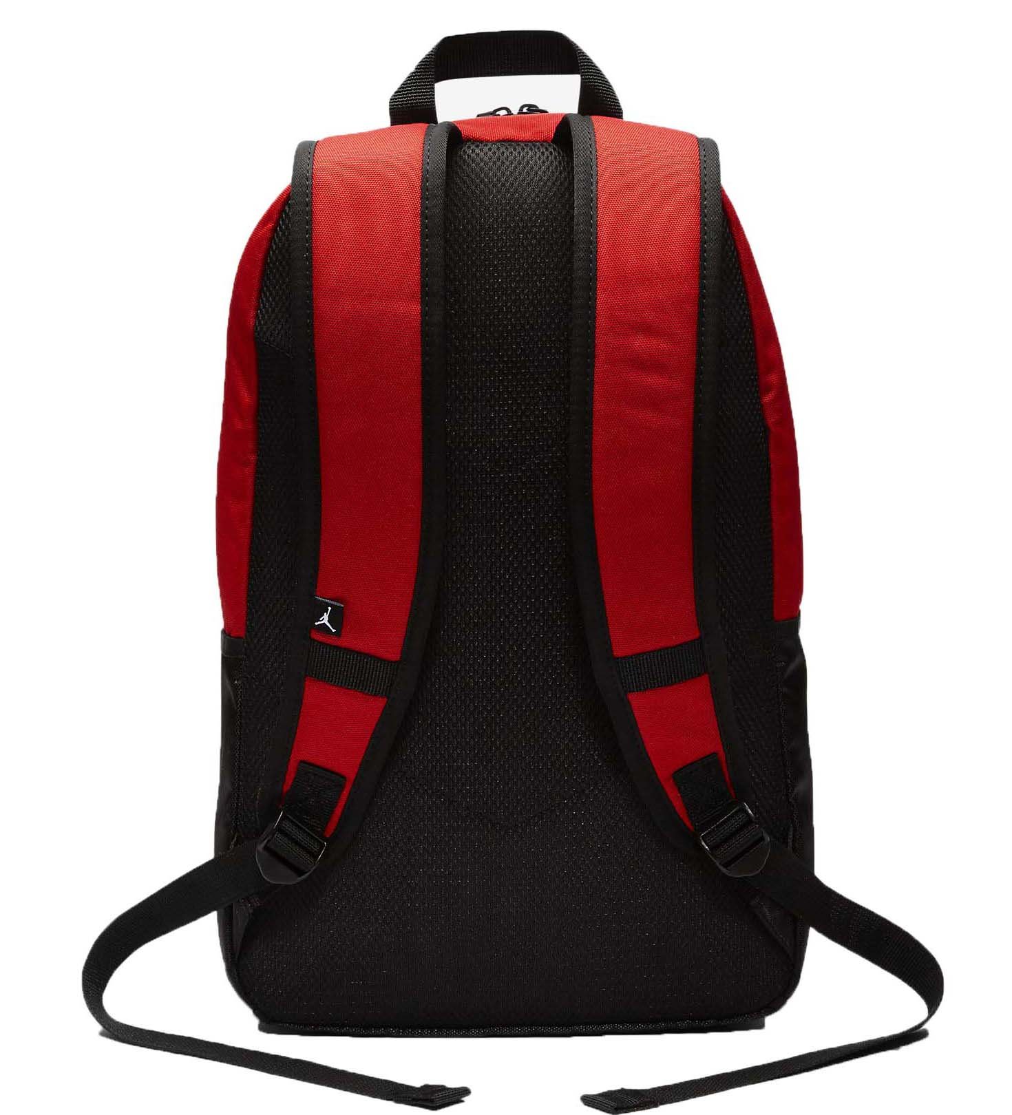 Nike AIR JORDAN Backpack ISO Pack (Black/Gym Red)