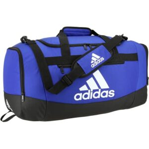 adidas unisex adult defender 4 medium duffel bag, team royal blue, one size