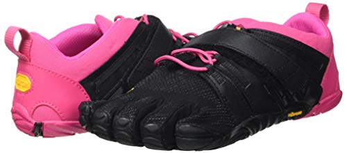 Vibram Women's V-Train 2.0 Sneaker, Black Pink, 6