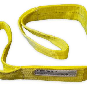 Eye & Eye Lifting Sling, 2-Ply, 4" Wide x 4 FT Long (EE2-904X4FT)