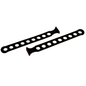 kolpin rubber strap for utv gun rack, pack of 2-70732, black