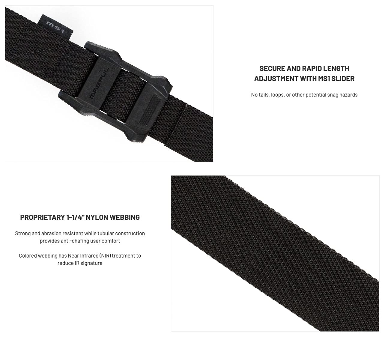 Magpul MS1 QDM Two Point Rifle Sling, Coyote