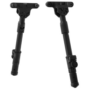 utg recon flex ii m-lok® bipod, matte black, cent. 7"-9"