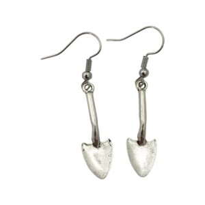 shovel earrings - novelty gardening earrings gift for women gardener