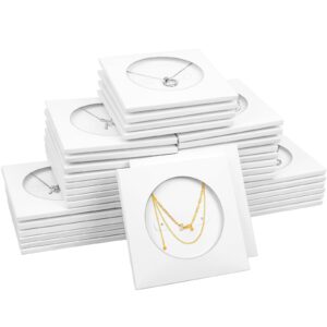 batifine jewelry display card, necklace earring bracelet pendant card jewelry packaging gift boxes(50pcs)