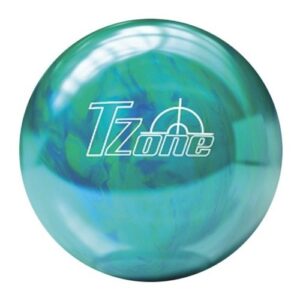 brunswick t-zone carribean blue bowling ball (11lbs)