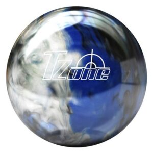 brunswick t-zone indigo swirl bowling ball (13lbs)