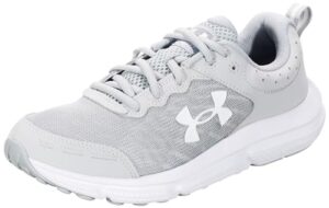 under armour men's charged assert 10, (102) mod gray/mod gray/white, 15, us