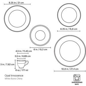 Lenox 5-Piece Place Setting Opal Innocence, White