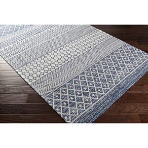 Livabliss Tirian Bohemian Moroccan Area Rug,5' x 7'3",Dark Blue