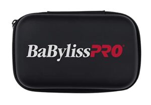 babylisspro barberology professional foil shaver case for single or double shaver, power cord and replacement foils