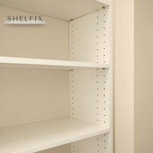 SHELFIX - White Cabinet Replacement Shelves - 3/4'' Thick Melamine - Cabinet Shelf Custom Size Shelf - Melamine Shelves Cut to Order 34