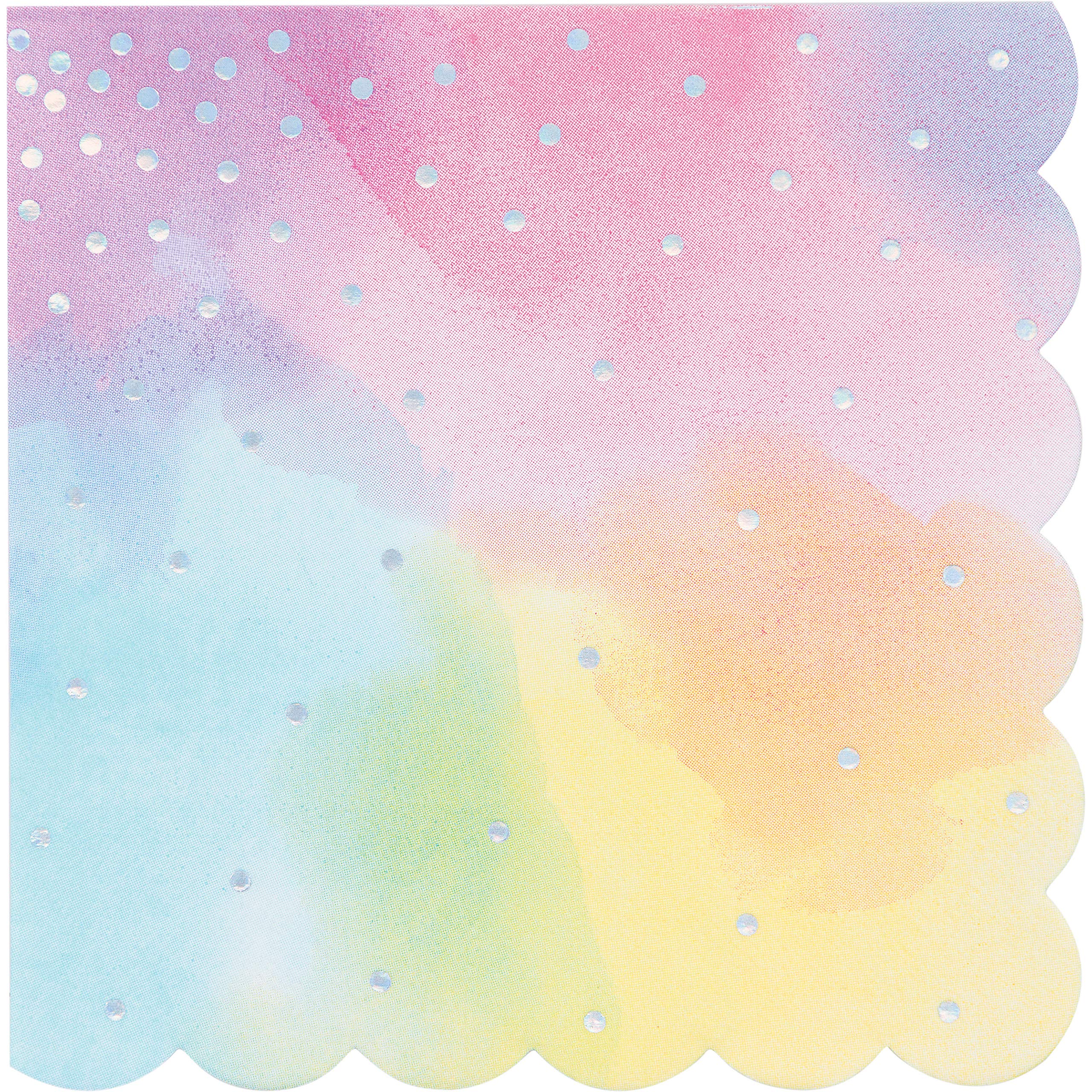 Iridescent Party Napkins, 48 ct