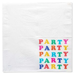 American Greetings Rainbow Party Supplies, Lunch Napkins (50-Count)