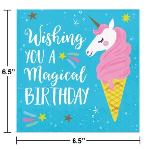 Unicorn Galaxy Napkins, 48 ct