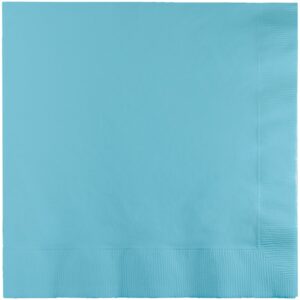 creative converting napkins, one size, pastel blue