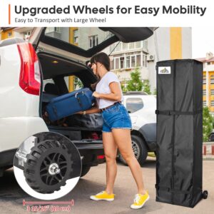 Instahibit Pro XL Canopy Carry Bag Wheeled for 10x20' Popup Event Shelter Tent Storage Case