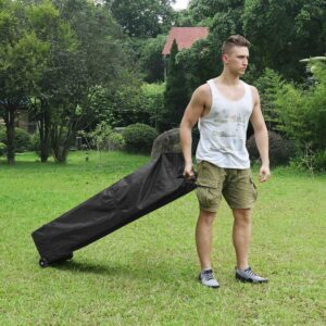 Instahibit Pro XL Canopy Carry Bag Wheeled for 10x20' Popup Event Shelter Tent Storage Case