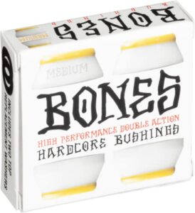 bones wheels hardcore bushings, medium, white