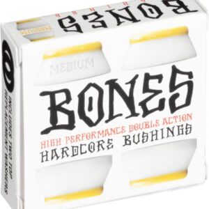 Bones Wheels Hardcore Bushings, Medium, White