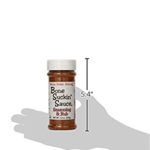 Bone Suckin' Sauce Bone Suckin' Original Seasoning and Rub, 5.8 Ounce