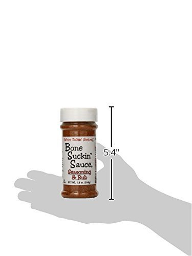 Bone Suckin' Sauce Bone Suckin' Original Seasoning and Rub, 5.8 Ounce