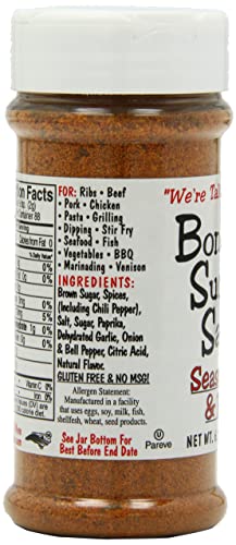 Bone Suckin' Sauce Bone Suckin' Original Seasoning and Rub, 5.8 Ounce