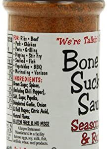 Bone Suckin' Sauce Bone Suckin' Original Seasoning and Rub, 5.8 Ounce