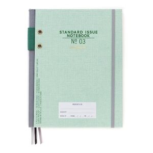 designworks ink standard issue bound personal journal, green