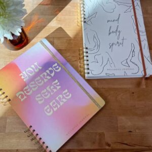 DesignWorks Ink MIND BODY SPIRIT GUIDED WELLNESS JOURNAL