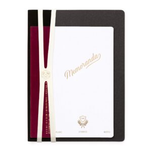 designworks ink textured soft touch 2-pack notebook set, memoranda