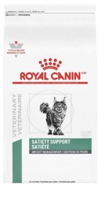 royal canin veterinary diet feline satiety support weight management dry cat food, 12 oz