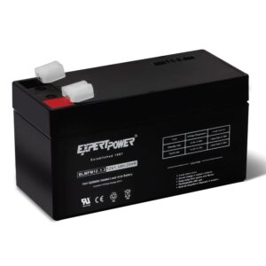 ExpertPower 12v 1.3Ah SLA Rechargeable Battery with F1 Terminals || EXP1213 (Not a Replacement for WP3_12)