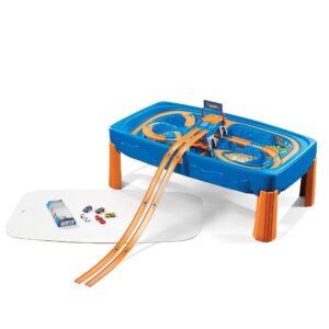 step2 hot wheels car & track play table