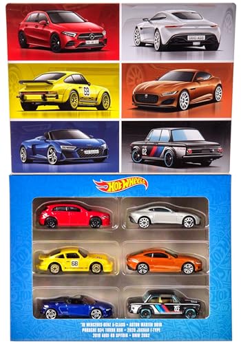 toys - Featured Products - 2023 Hot Wheels European Car Culture 6 car set