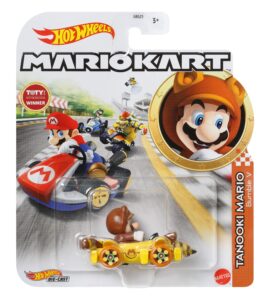 hot wheels mario kart tanooki with bumble v mattel 2022, gbg25-hdb31