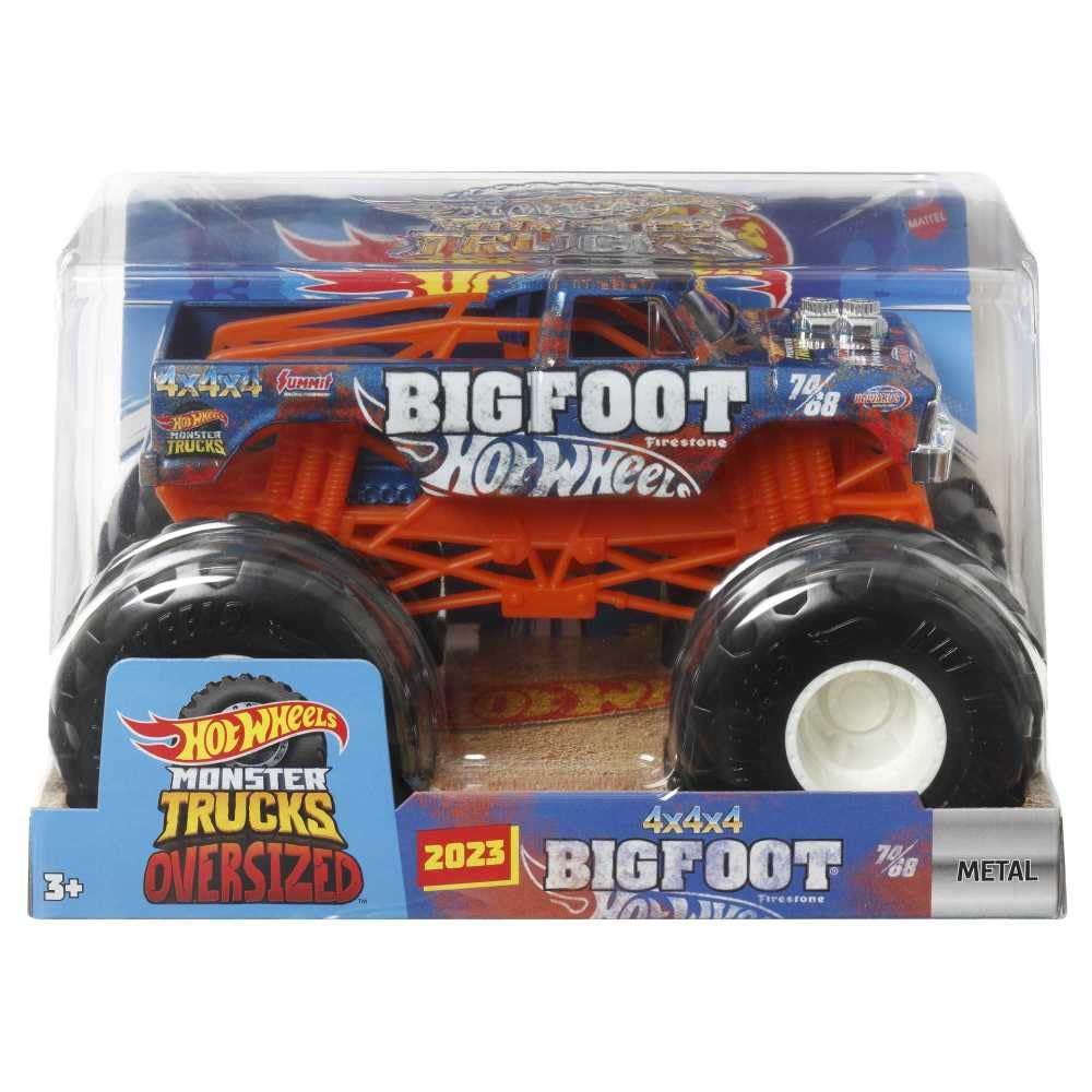 Hot Wheels Monster Truck OVERISZED Bigfoot 4X4X4