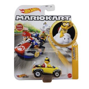 hot wheels mario kart lakitu sports coupe - toty winner 2021