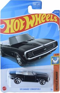 hot wheels '69 camaro convertible