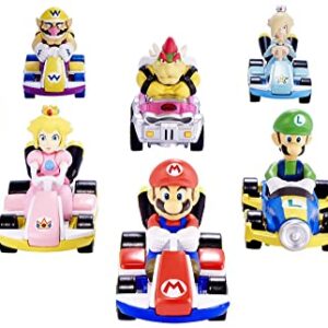 Hot Wheels GBG30 Mario Kart 1:64 Die-Cast Toad with Sneeker Vehicle