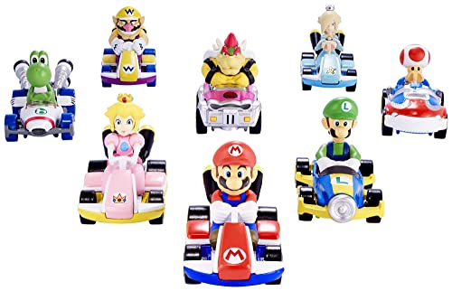 Hot Wheels GBG30 Mario Kart 1:64 Die-Cast Toad with Sneeker Vehicle