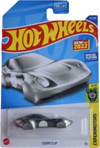 hot wheels coupe clip, experimotors 6/10 [silver]