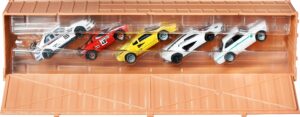 hot wheels premium car culture set of 5 toy cars in collectible container, che figata die-cast 1:64 scale 5-pack