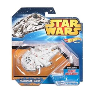 hot wheels star wars starship millennium falcon vehicle