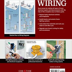 Ultimate Guide: Wiring, 8th Updated Edition (Creative Homeowner) DIY Home Electrical Installations & Repairs from New Switches to Indoor & Outdoor Lighting with Step-by-Step Photos (Ultimate Guides)