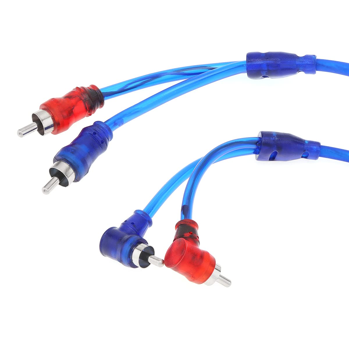 DriSentri 6 Gauge Amp Wiring Kit Amplifier Install Flexible Wiring Complete Installation Cables for Installer, Purple