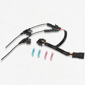 upgraded 97109-0925 daytime running light drl adapter wiring harness fits for jeep wrangler jl & gladiator jt 2018-2023…